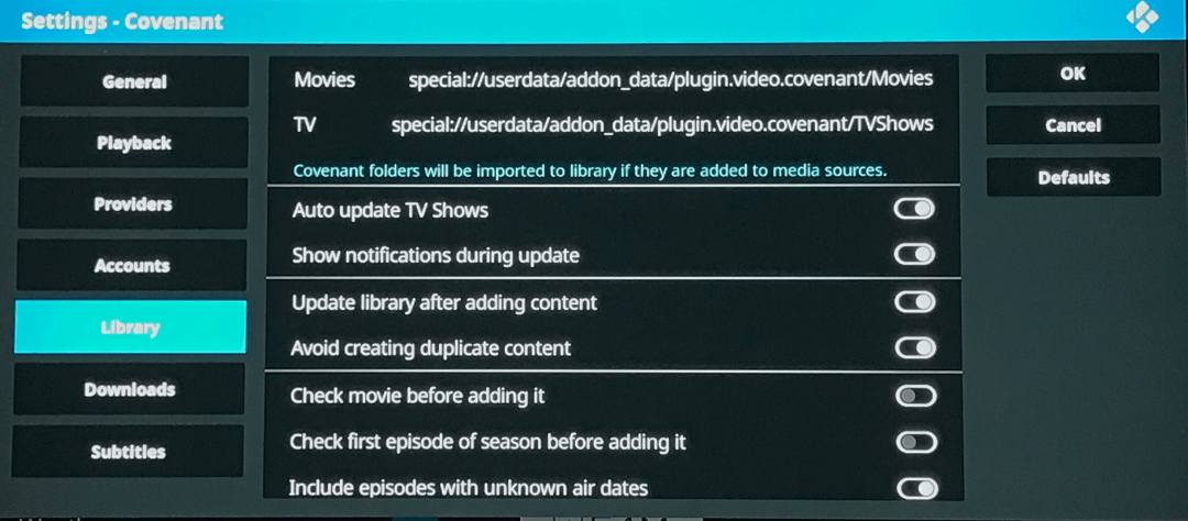 Library Kodi Complete Setup Manager: Library Integration Help - Kodi Tips