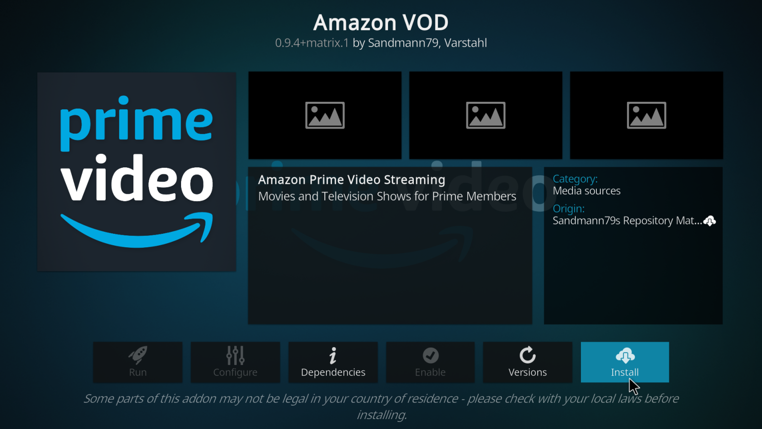How to Quickly Install the Amazon Prime Video Kodi Addon